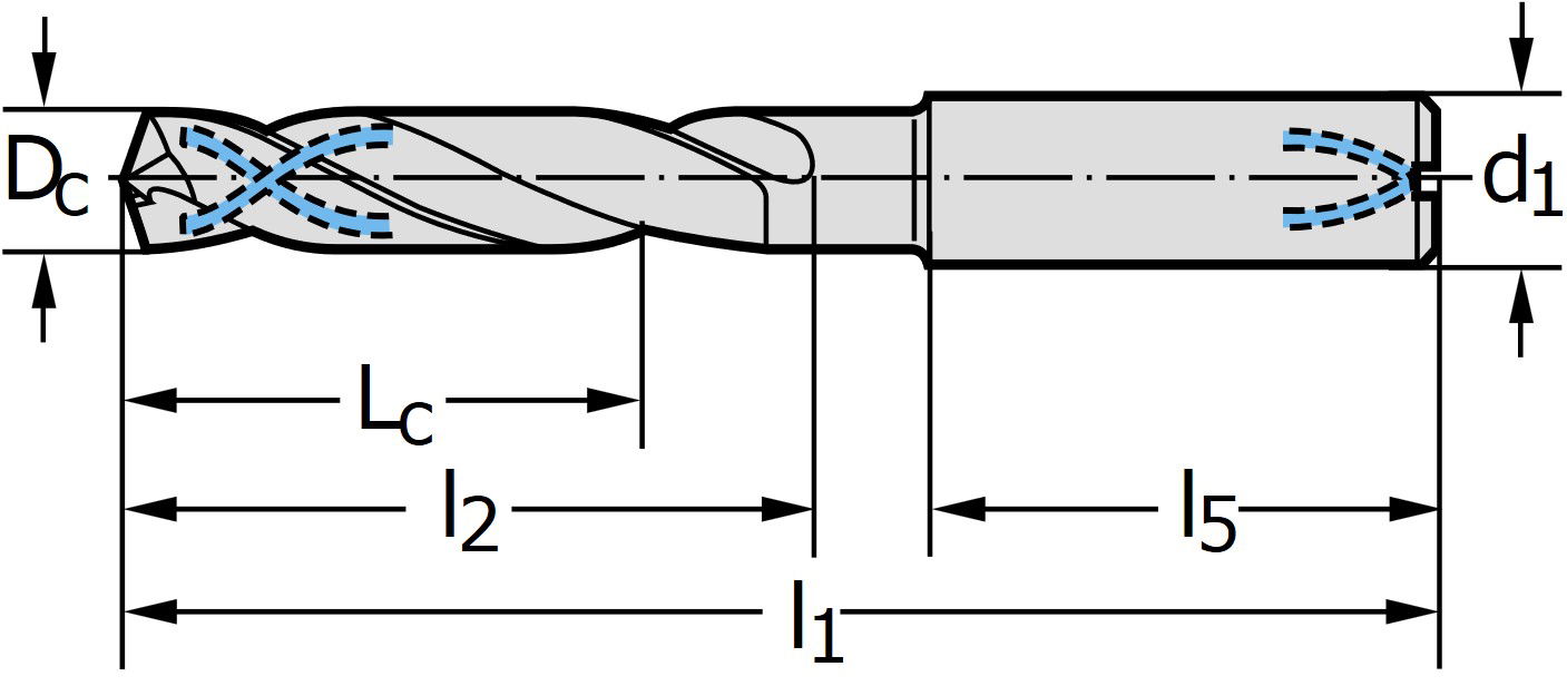 KRONE Çap 0,6 mm HSSCO5 Fully Ground Matkap Ucu h01x4wb9 - machinetotal