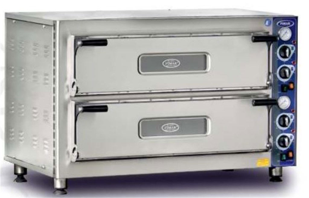 Elektrikli Pizza Fırını Kapasite 4+4 Adt p1vu67uw - machinetotal.com