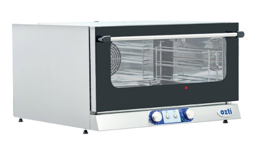 KONVEKSİYONLU FIRIN ELEKTRİKLİ 60x40 4 TEPSİLİ KIZAKLI - Machinetotal.com