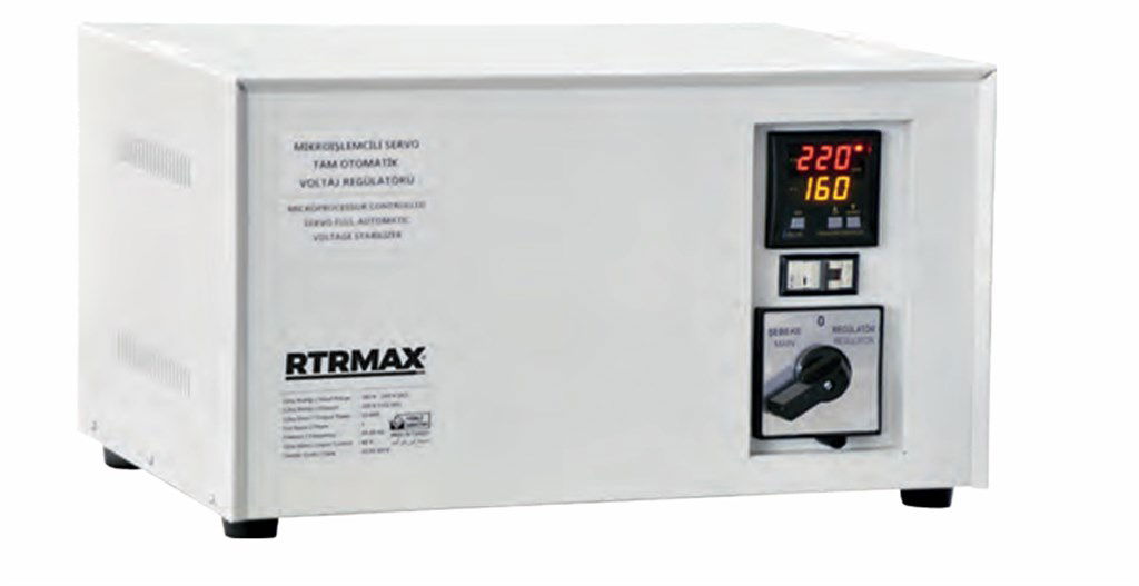 RTRMAX RTM5915 SERVO MONOFAZE OTOMATİK VOLTAJ REGÜLATÖRÜ phau9mf8